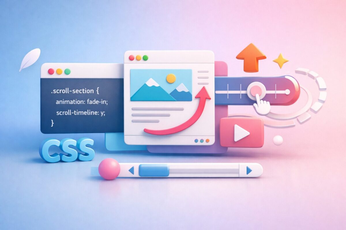 CSSだけでスクロール連動！Scroll-driven Animations完全ガイド【2026年最新】 | しんすーブログ